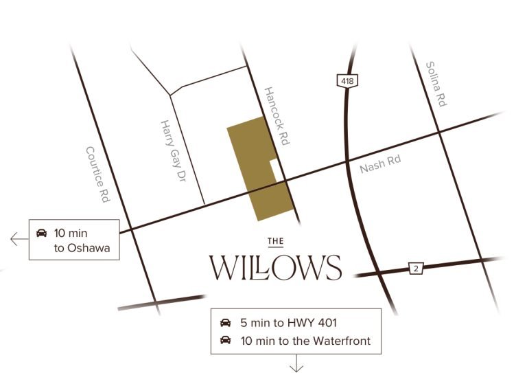 Willows Courtice | Official Price-list | Marlin Spring